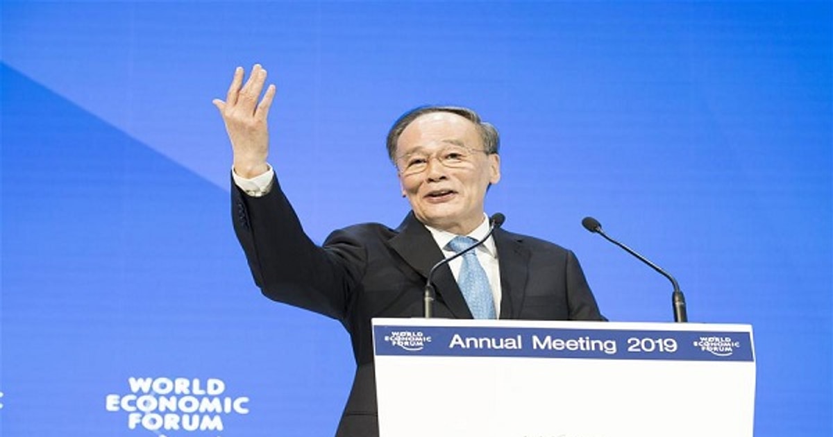 Trung Quốc lạc quan tại WEF 2019