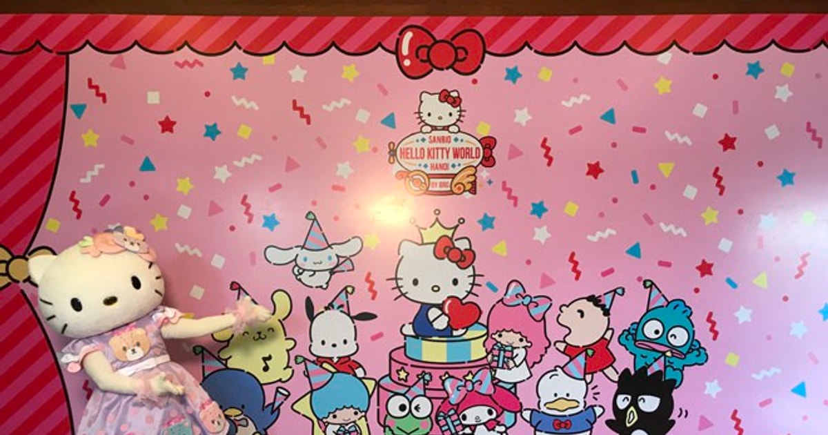 Top các công viên Hello Kitty nổi tiếng châu Á