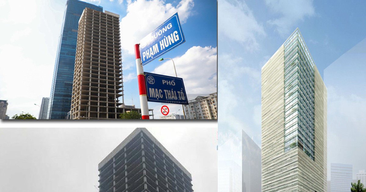 CẬN CẢNH DỰ ÁN PHÍA TÂY HÀ NỘI: "Điểm nhấn" bất đắc dĩ VICEM Tower