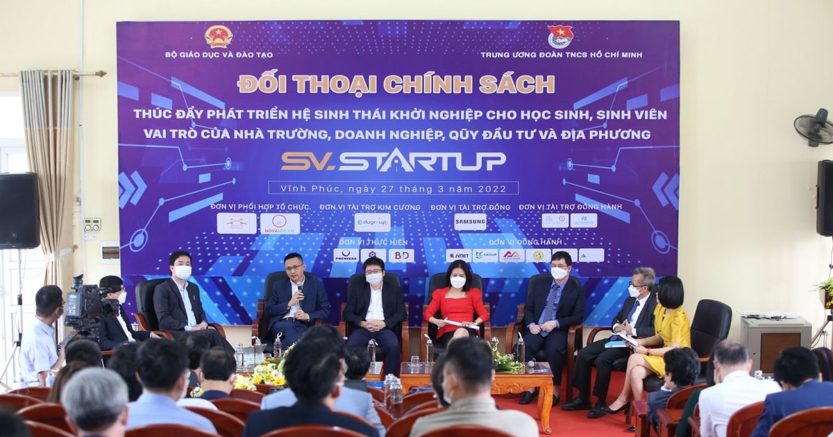 SV-STARTUP: Biến ý tưởng khởi nghiệp của học sinh, sinh viên thành hiện ...