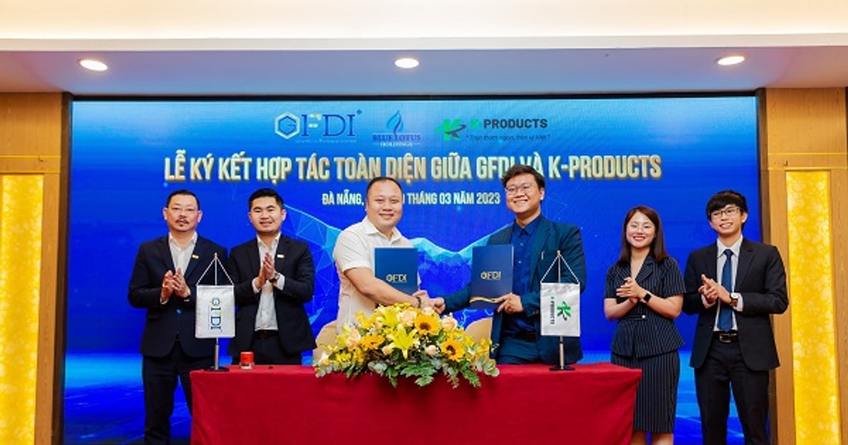 GFDI và K-Products ký kết hợp tác toàn diện đưa thực phẩm Việt vươn ra ...