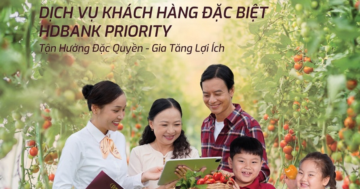 Dịch vụ HDBank Priority ra mắt với những ưu đãi vượt trội