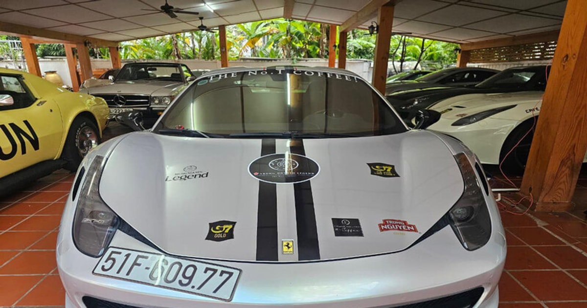 Hé lộ siêu phẩm Ferrari của ông Đặng Lê Nguyên Vũ tại Gumball 3000