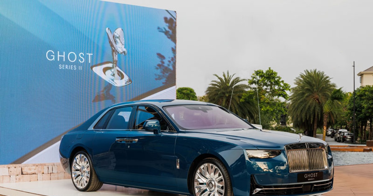 Rolls-Royce Ghost Series II siêu đẹp, dành cho giới siêu giàu Việt Nam