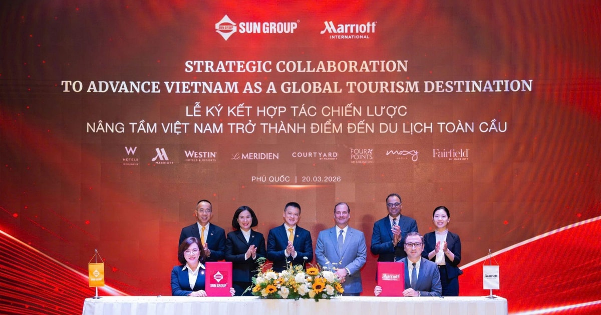 Sun Group – Marriott International tăng tốc chuẩn bị cho APEC 2027 và ...